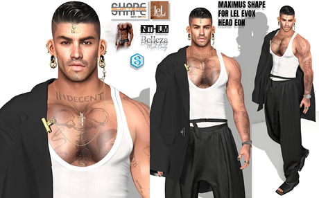 Second Life Marketplace - [SHAPEshifters] MAXIMUS SHAPE 4LEL EVOX EON ...